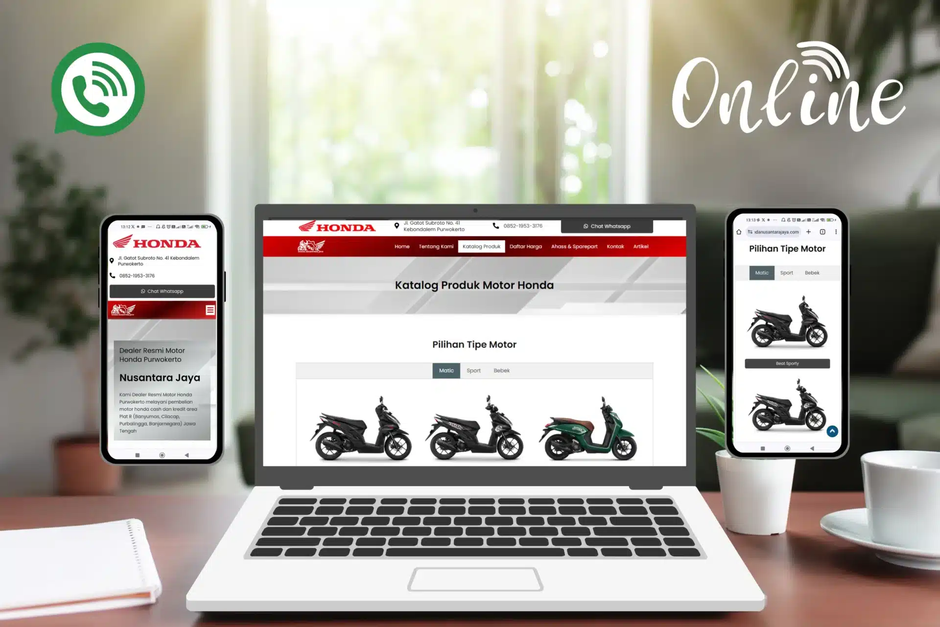 Beli Motor Secara Online - MUDAH | AMAN | NYAMAN